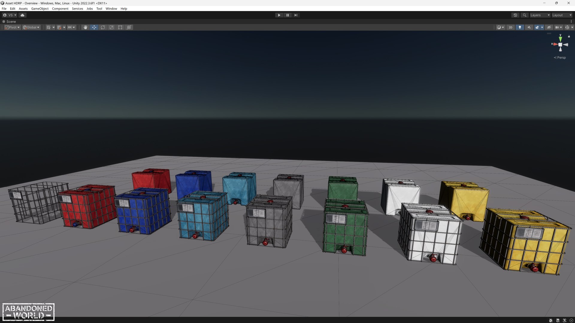 Water IBC Container 3D Model - TurboSquid 2239685