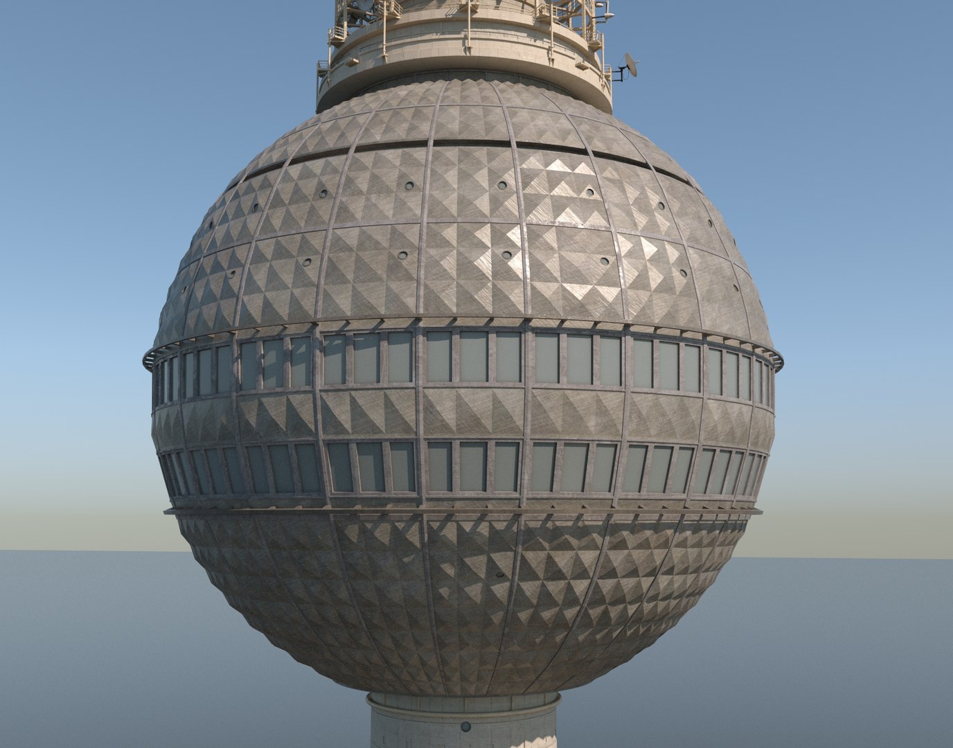 Berlin Tv Tower 3D Model - TurboSquid 1418512