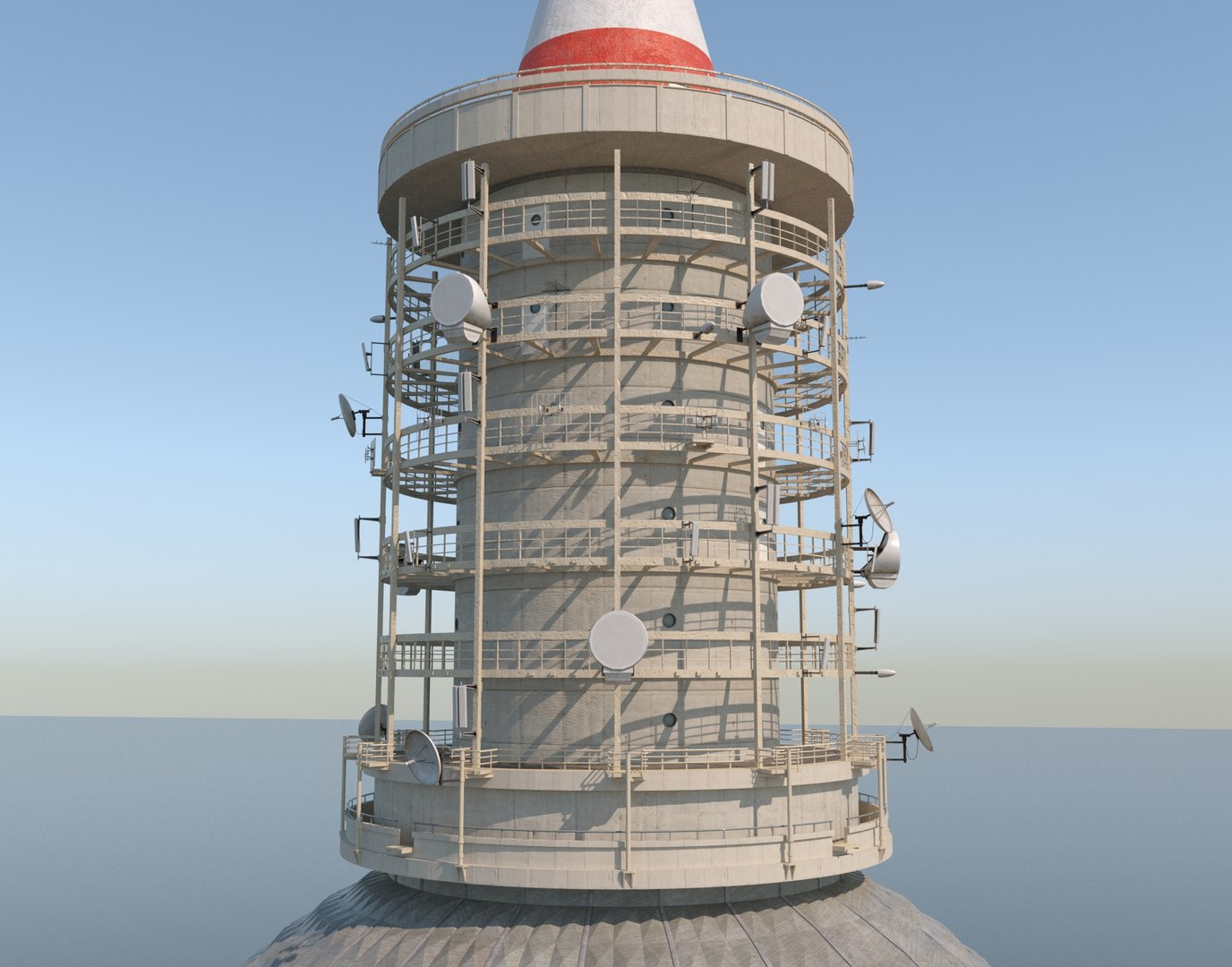 Berlin Tv Tower 3D Model - TurboSquid 1418512