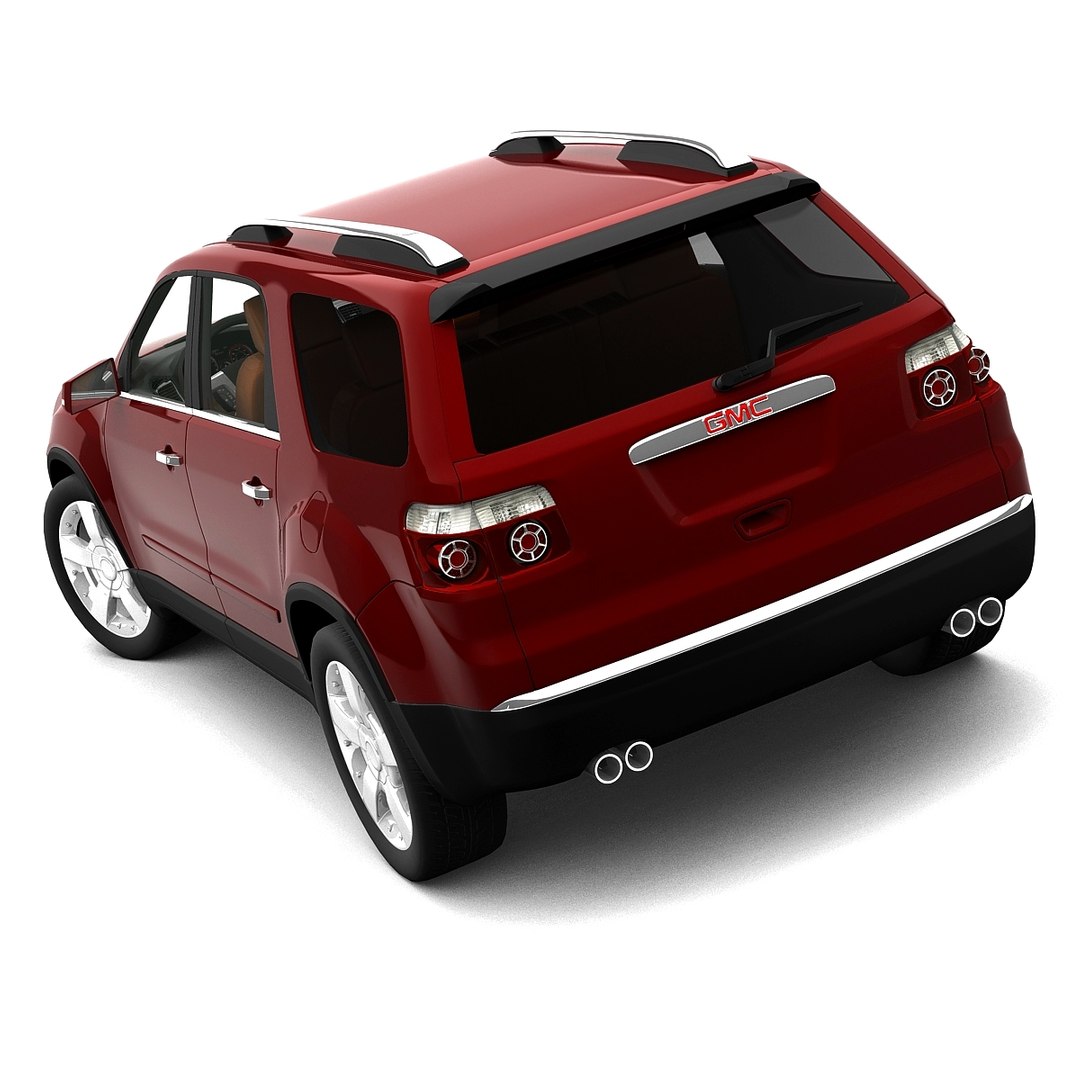 3dsmax Gmc Acadia 2007