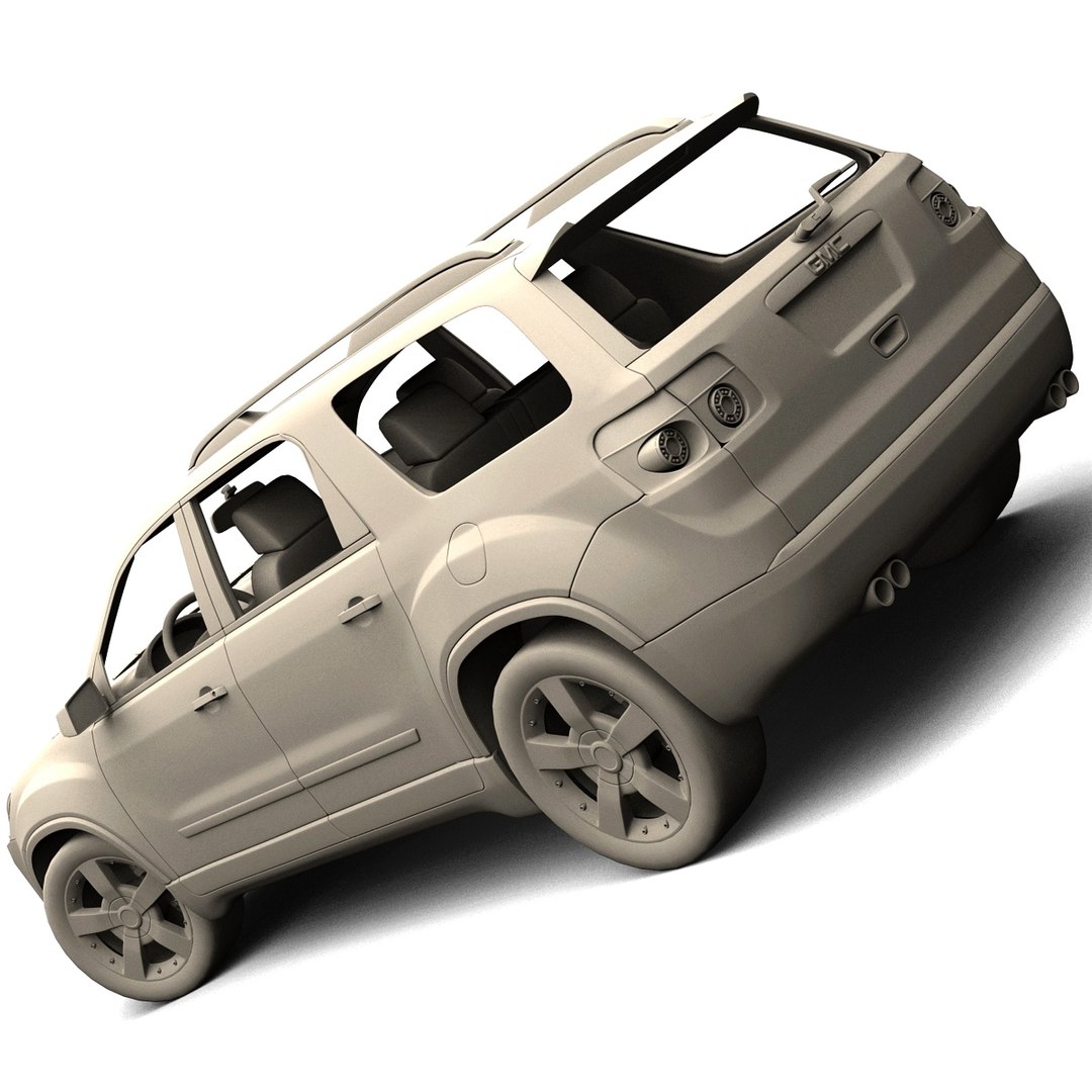 3dsmax Gmc Acadia 2007