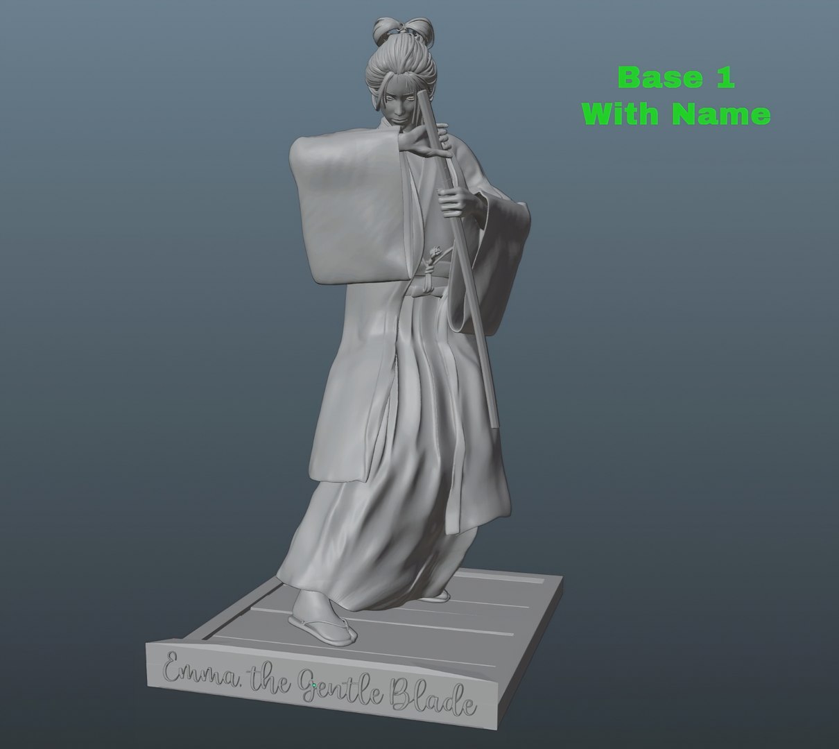 Sekiro Emma The Gentle Blade V2 3D Model - TurboSquid 2284672