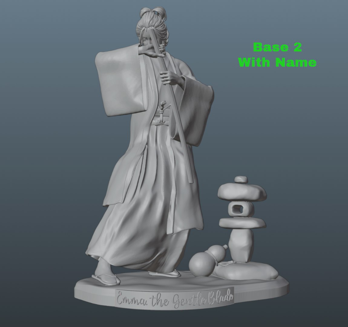 Sekiro Emma The Gentle Blade V2 3D Model - TurboSquid 2284672