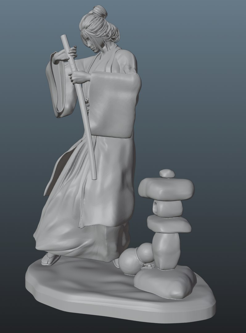 Sekiro Emma The Gentle Blade V2 3D Model - TurboSquid 2284672