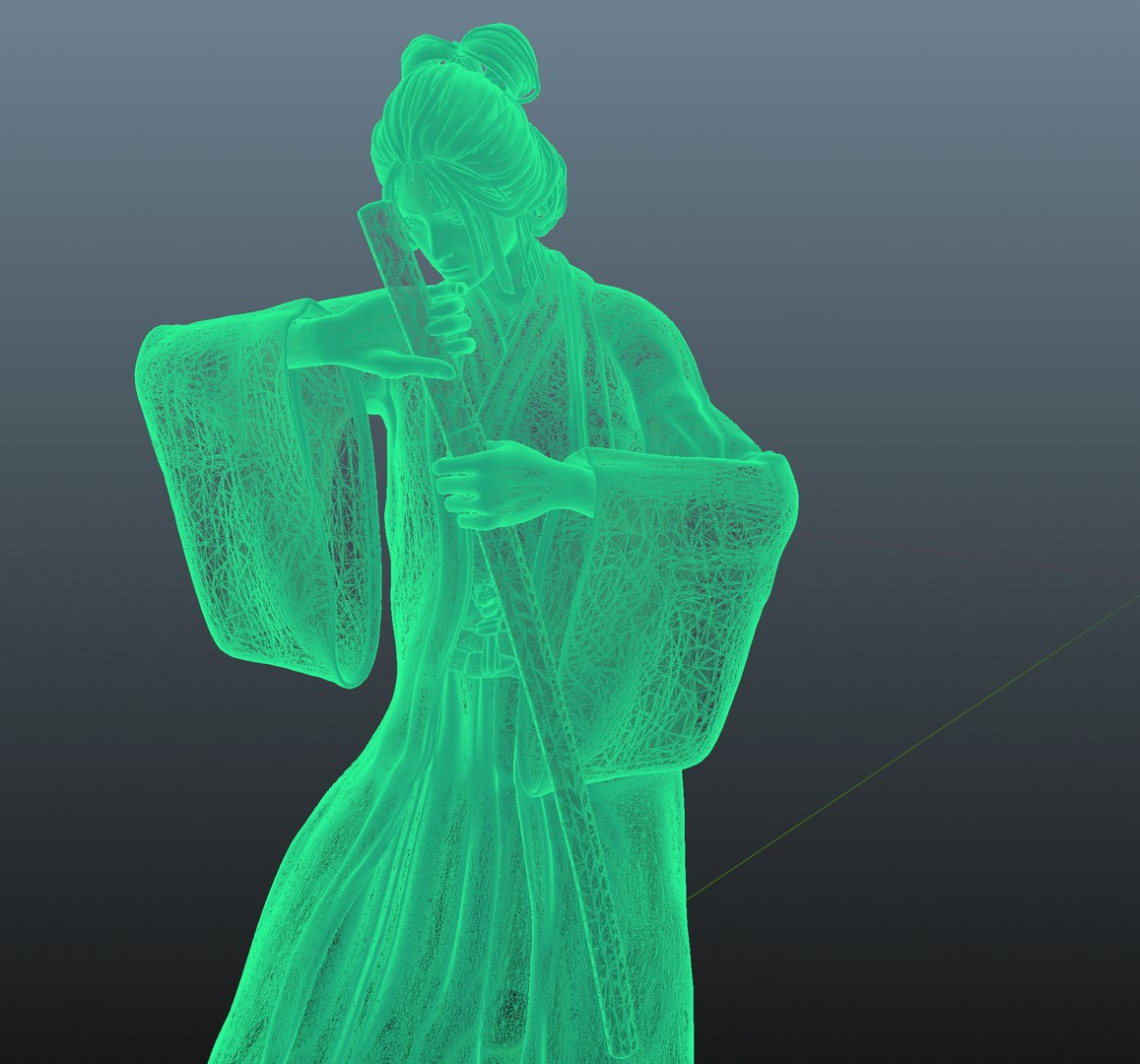 Sekiro Emma The Gentle Blade V2 3D Model - TurboSquid 2284672