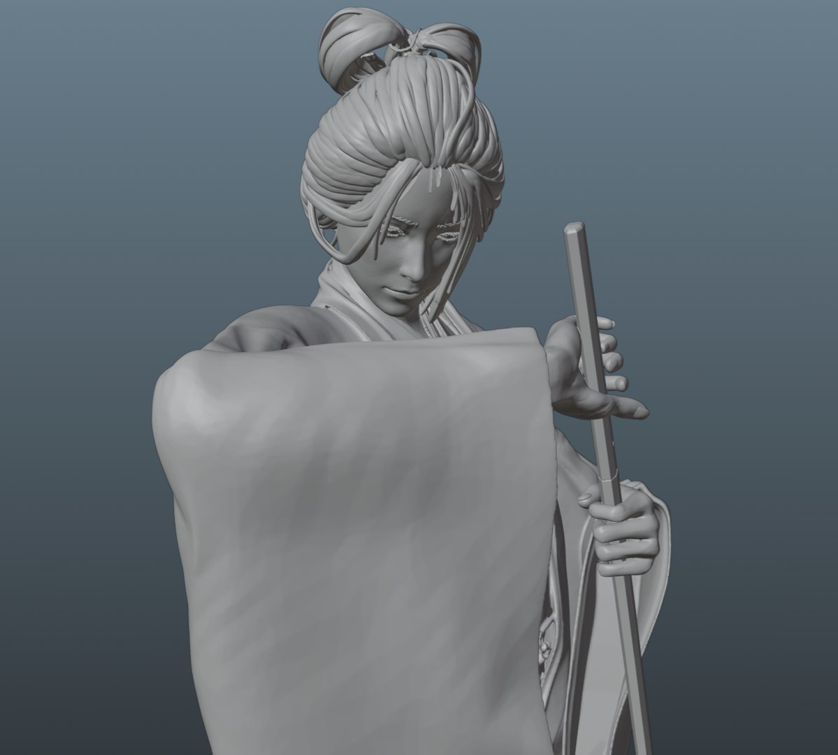 Sekiro Emma The Gentle Blade V2 3D Model - TurboSquid 2284672