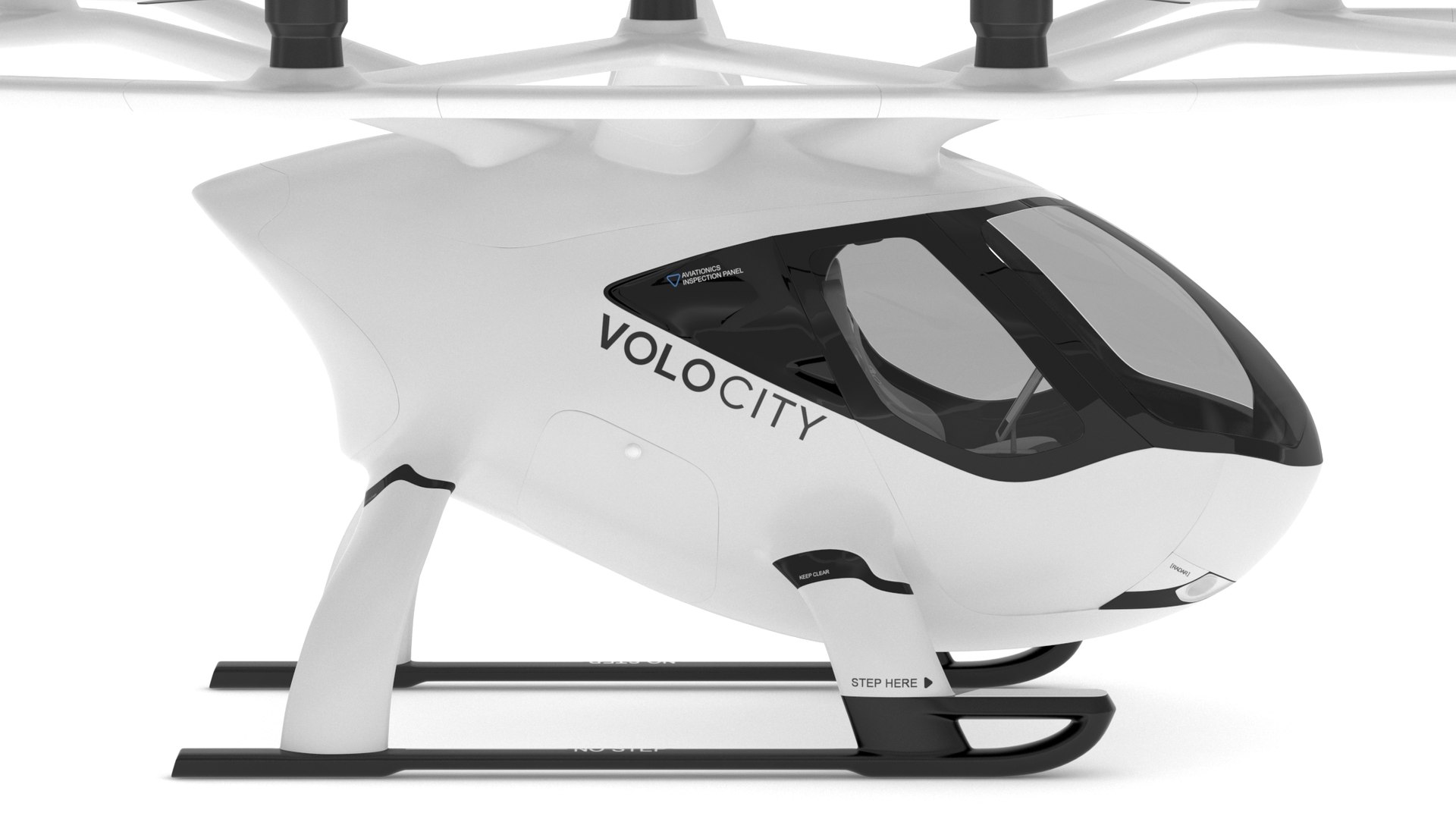 3D Model VoloCity Electrically Powered Aircraft Taxi - TurboSquid 2225764