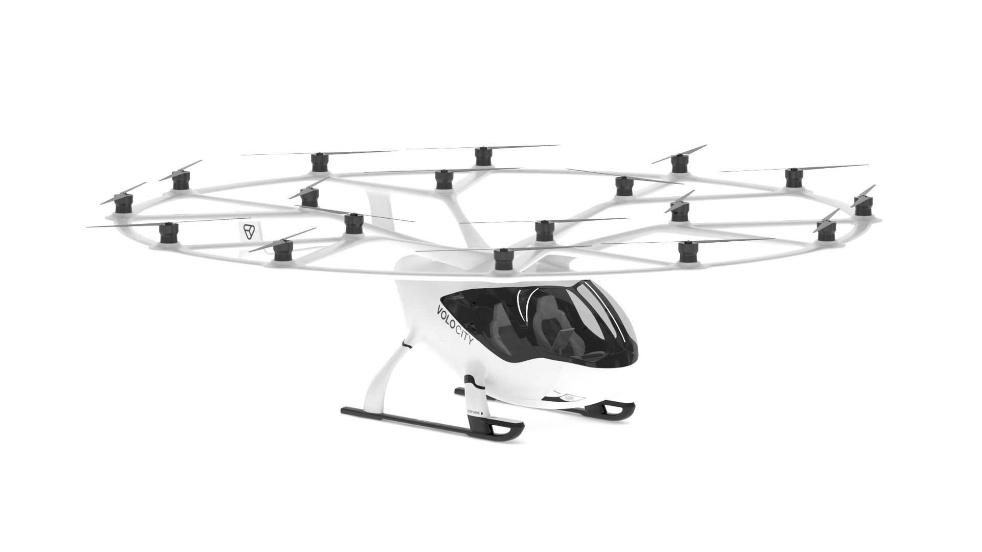 3D Model VoloCity Electrically Powered Aircraft Taxi - TurboSquid 2225764