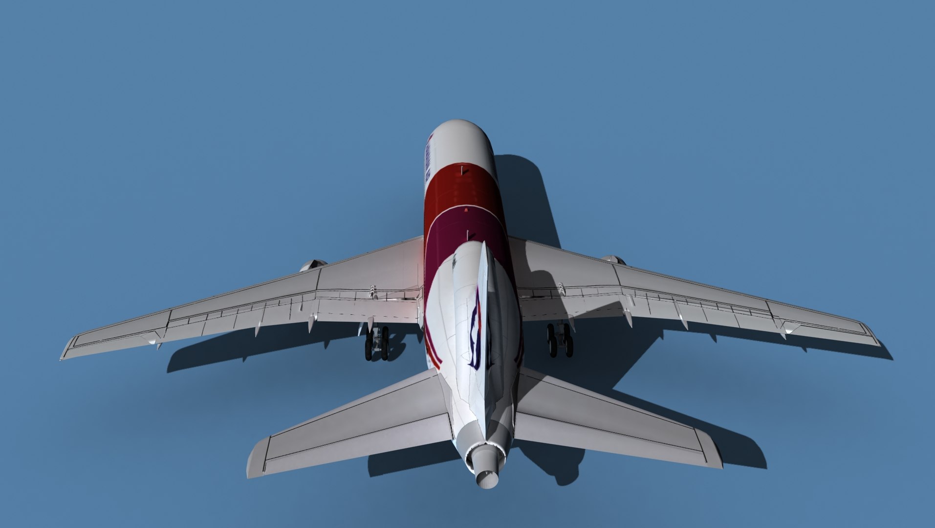 Lockheed L-1011-50 Hawaiian Air 3D - TurboSquid 1921620