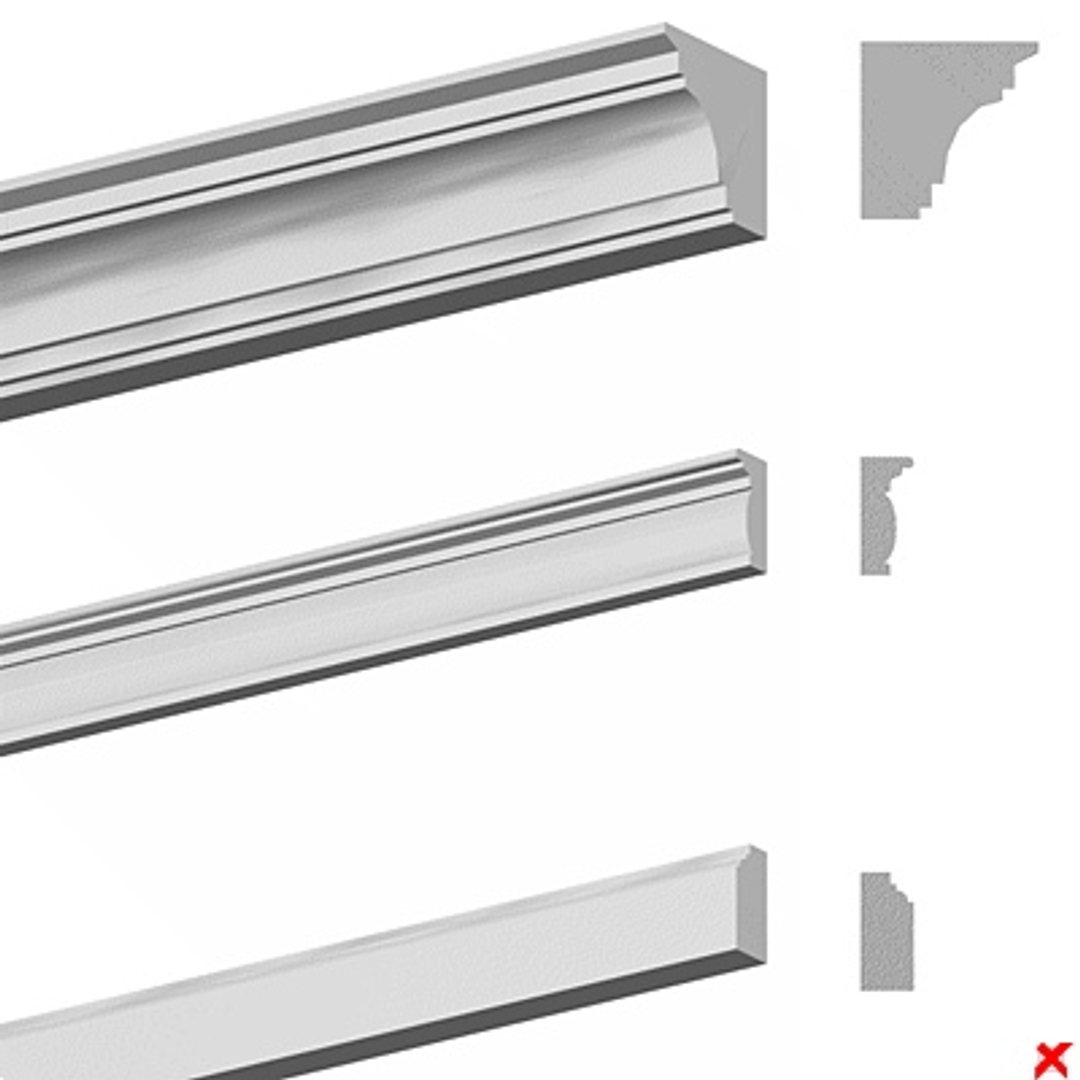 decor ceiling plaster 3d max