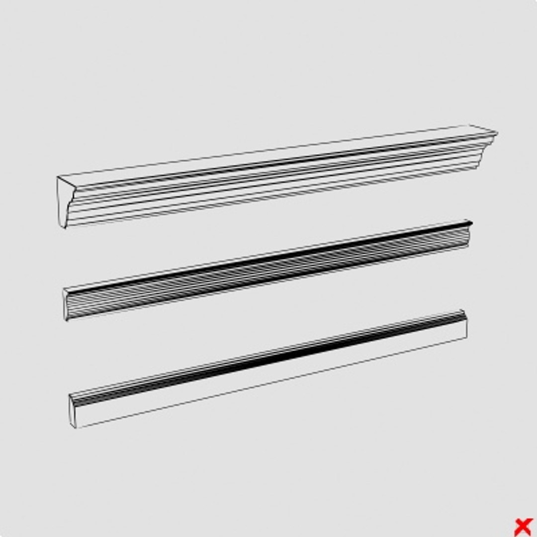 Decor Ceiling Plaster 3d Max