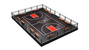 Download 3D Basketball Court Blender Models - TurboSquid