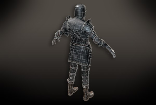 3D model pbr armour - TurboSquid 1397198