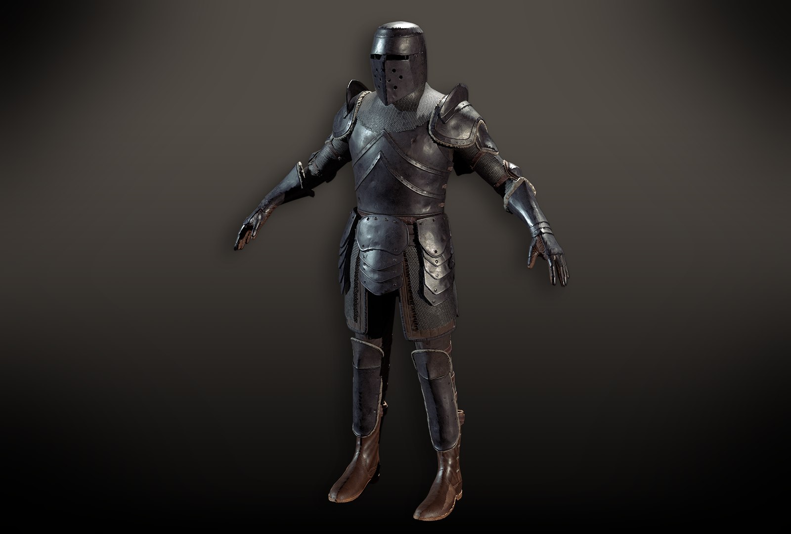 3D Model Pbr Armour - TurboSquid 1397198