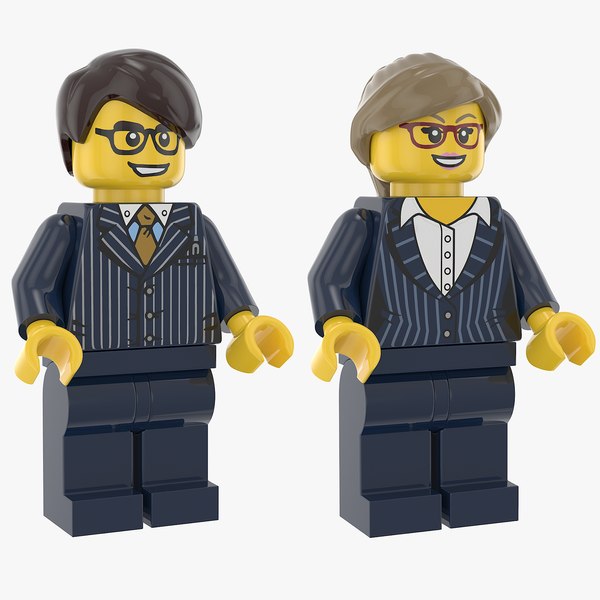 3D lego executive man - TurboSquid 1364897