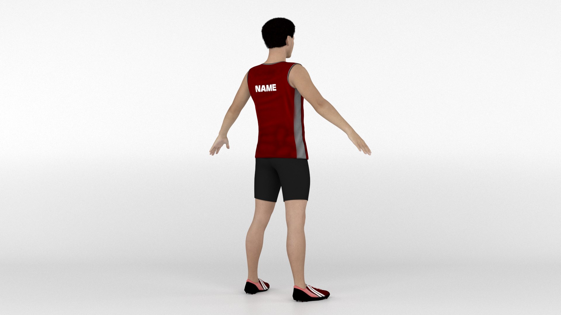 3D Athlete Runner 06 - TurboSquid 1746727