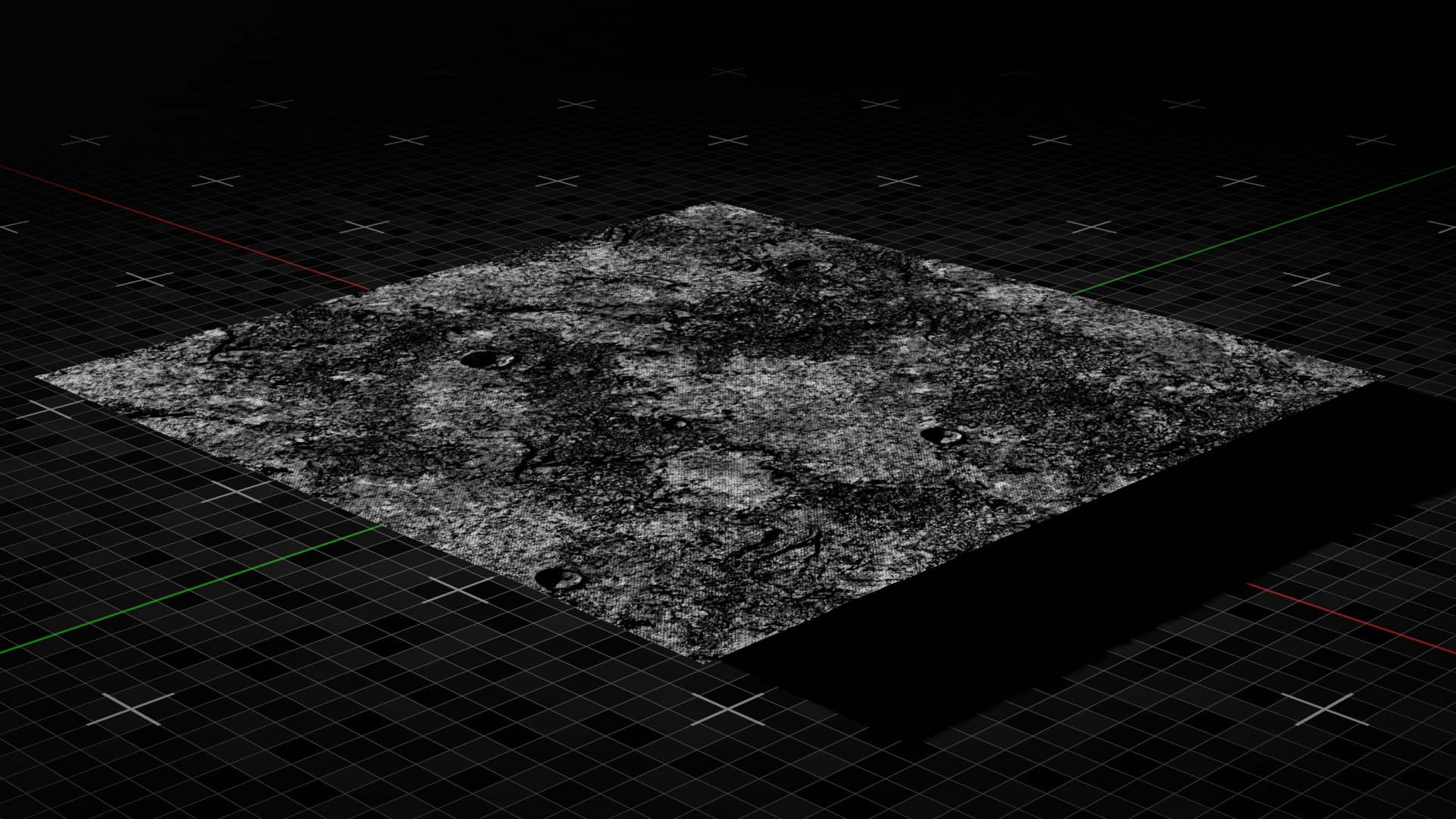 3D Moon Terrain Flat 3 - TurboSquid 2169728