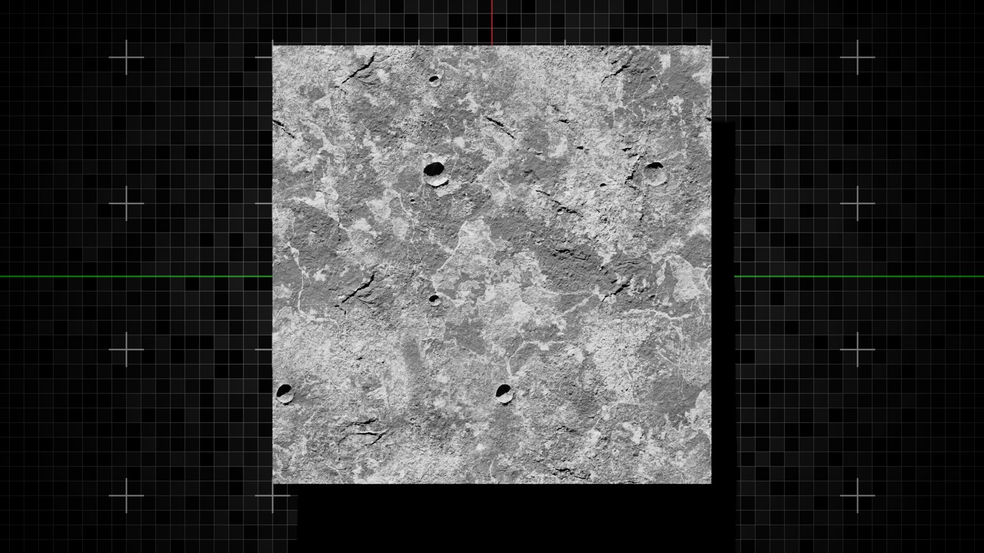 3D Moon Terrain Flat 3 - TurboSquid 2169728
