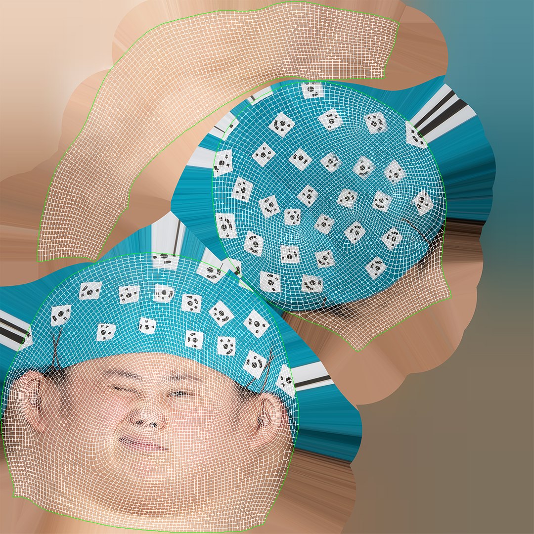 3D Mei Human Head Wink AU46 Clean Scan - TurboSquid 1748734