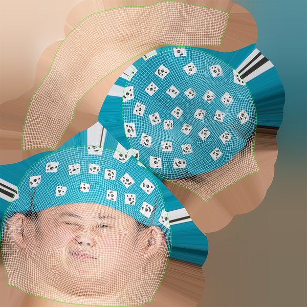 3D Mei Human Head Wink AU46 Clean Scan - TurboSquid 1748734