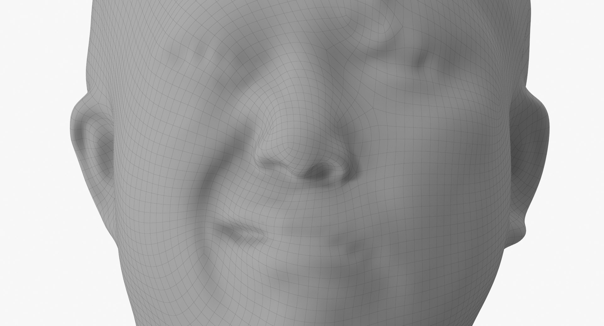 3D Mei Human Head Wink AU46 Clean Scan - TurboSquid 1748734