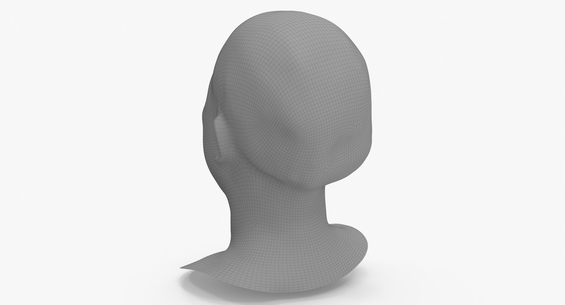 3D Mei Human Head Wink AU46 Clean Scan - TurboSquid 1748734