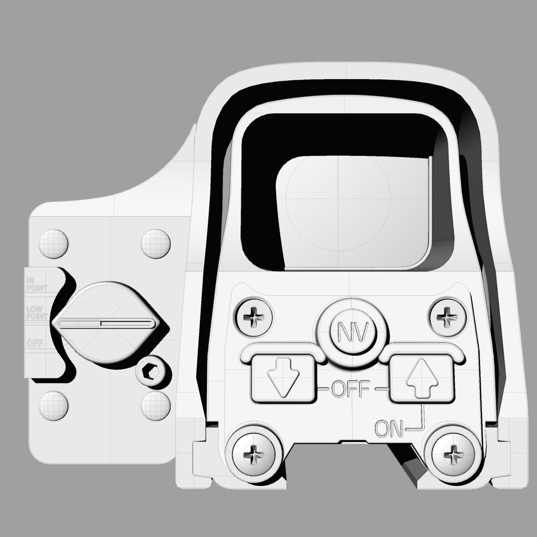 Sight Eotech Laser 3d C4d