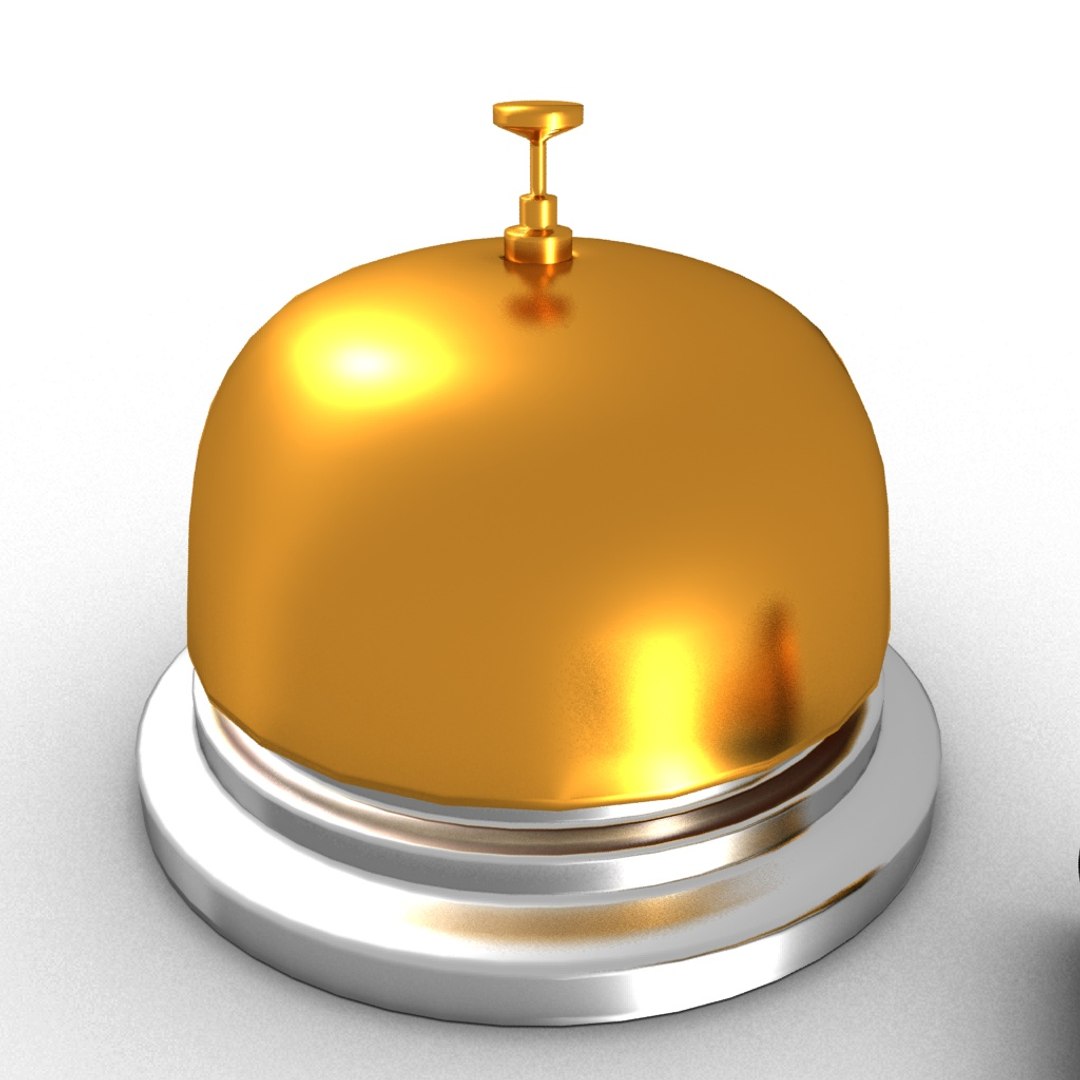 Hotel bell key 3D model - TurboSquid 1443093