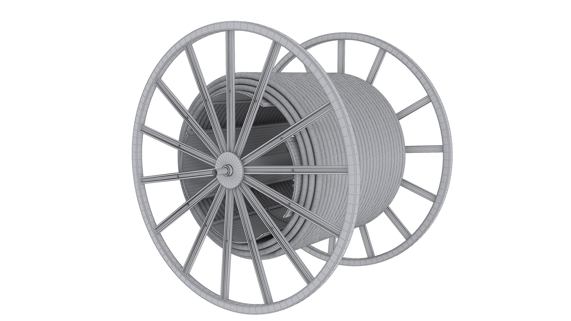 3D Model Cable Reel - TurboSquid 2282717