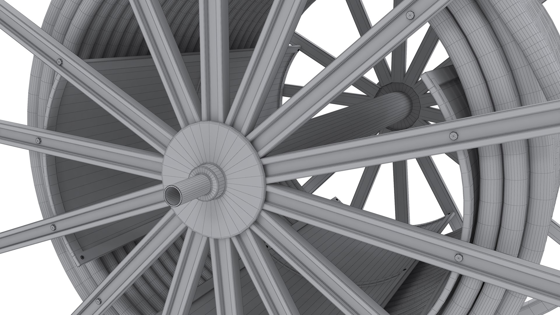 3D Model Cable Reel - TurboSquid 2282717