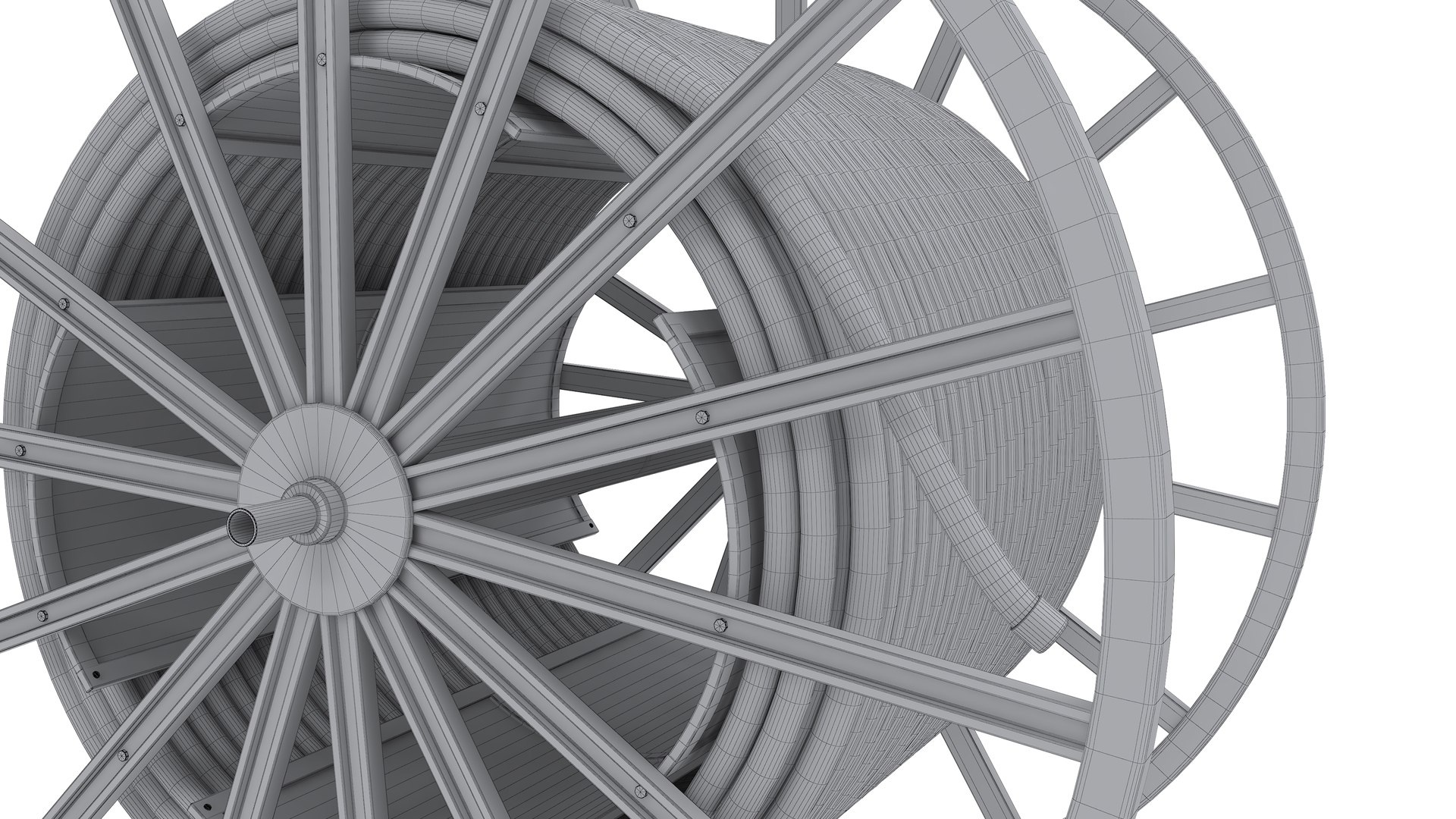 3D Model Cable Reel - TurboSquid 2282717