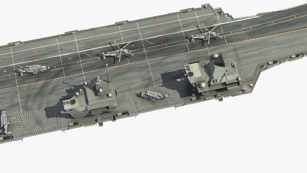 modelo 3d Portaaviones Royal Navy CVF R09 - TurboSquid 1553813