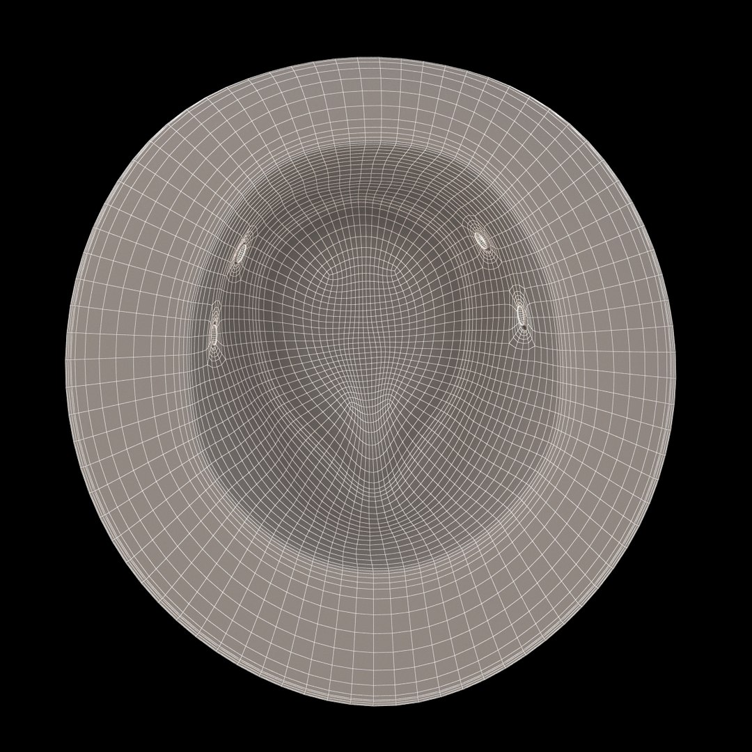 3d model fedora hat isolated