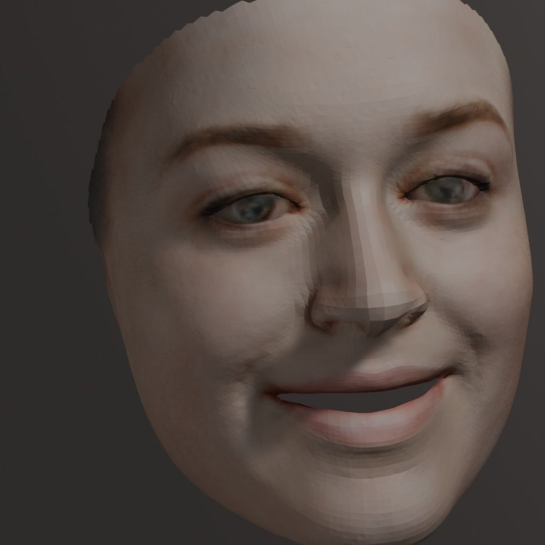 PopFace BaseMesh - Katy Perry Model - TurboSquid 2257030
