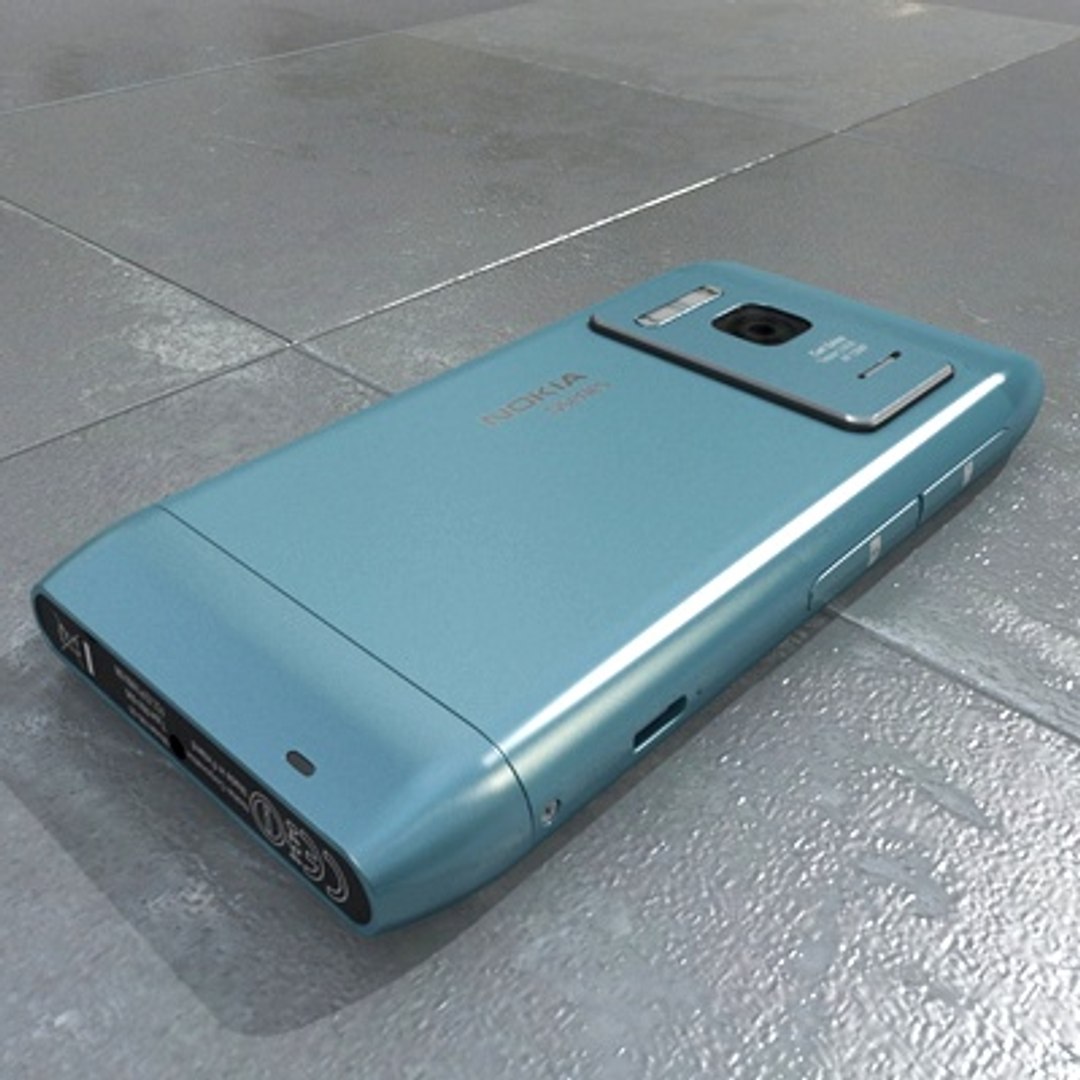 3d model nokia n8 color