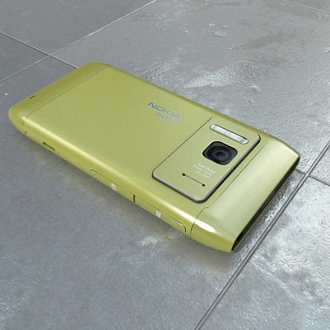 3d model nokia n8 color