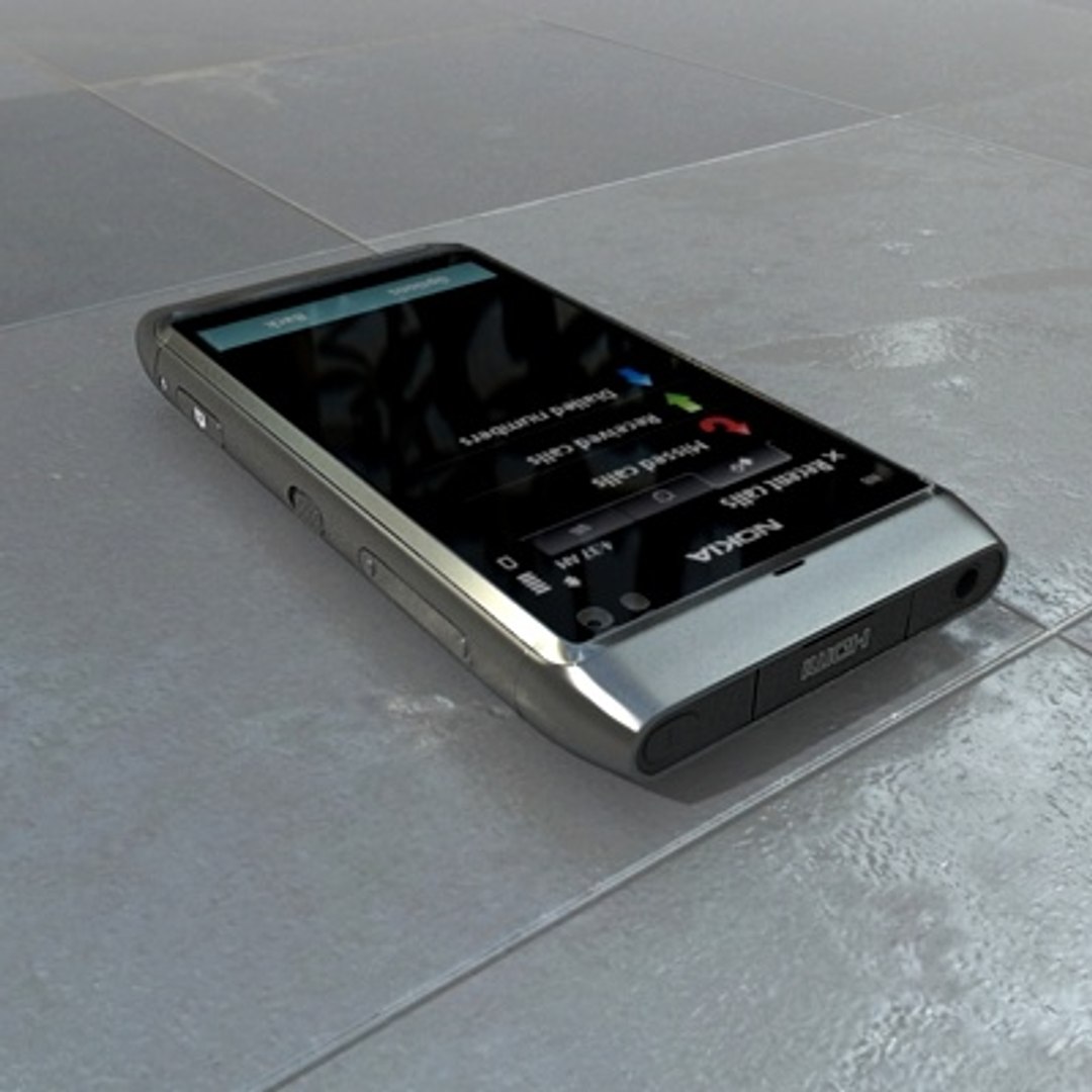 3d model nokia n8 color