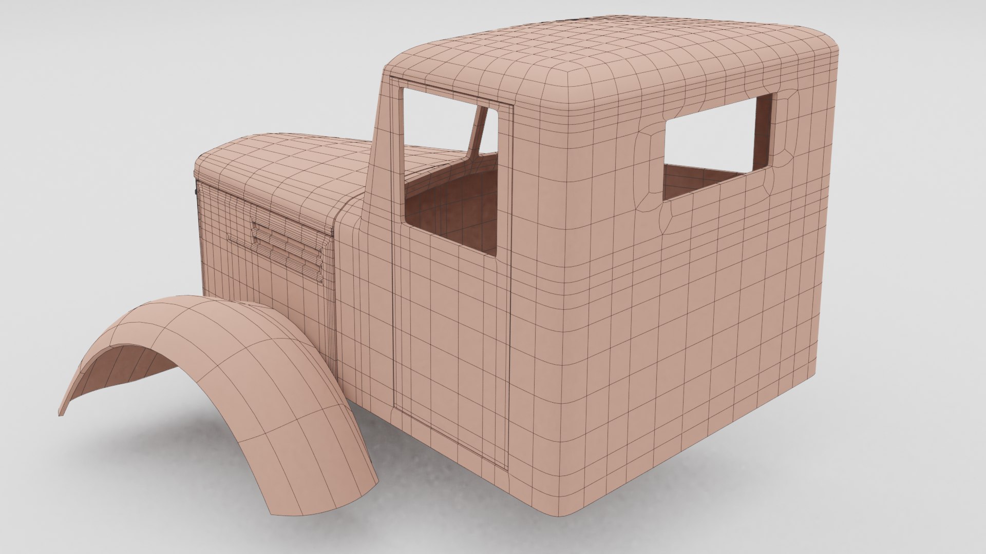 3D Truck Cabin - TurboSquid 1827264