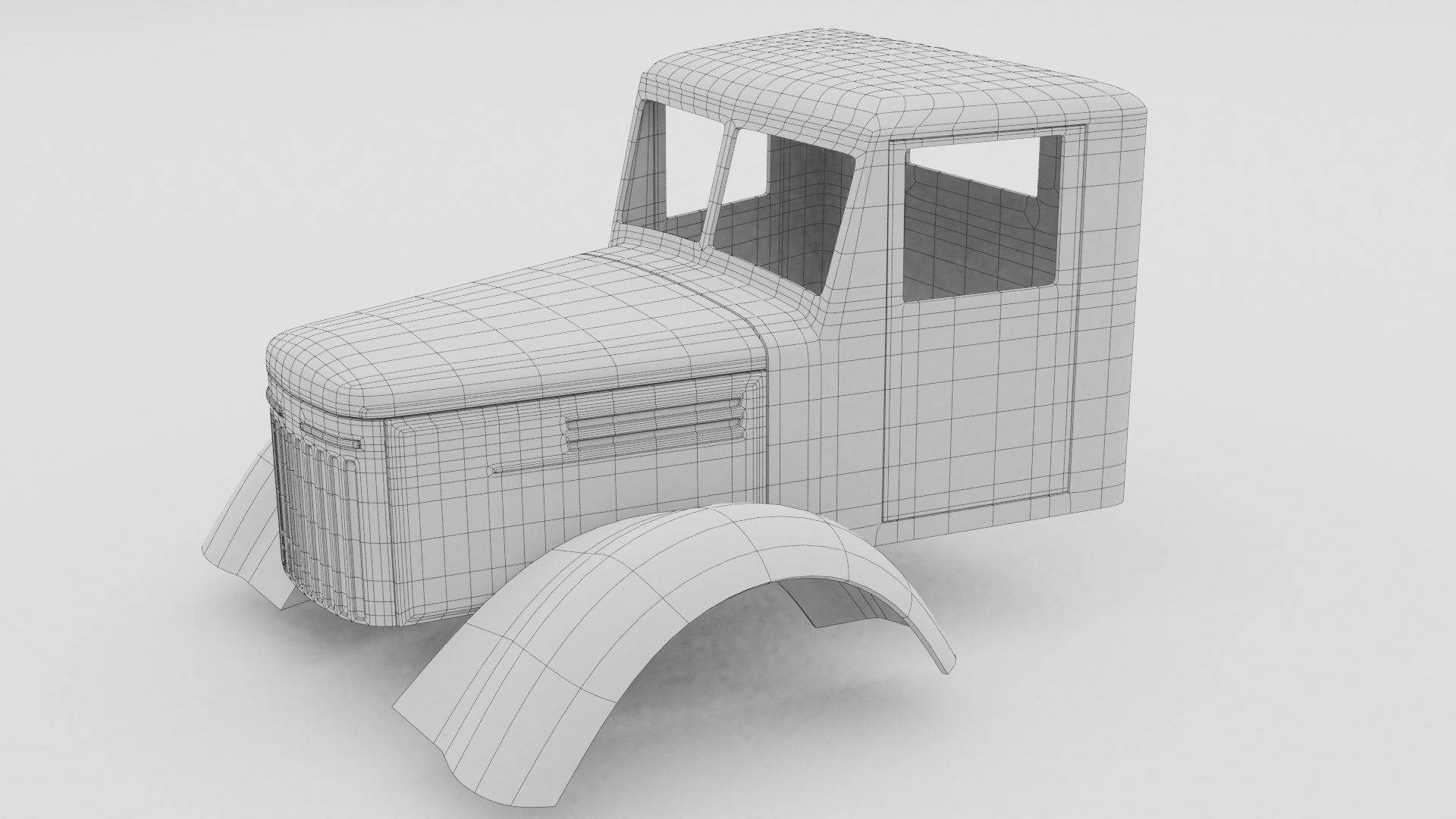 3D Truck Cabin - TurboSquid 1827264