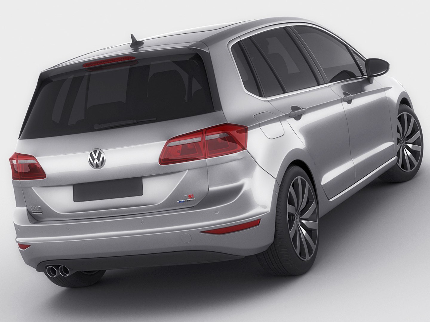 3d Model Of Golf Sportsvan Sport