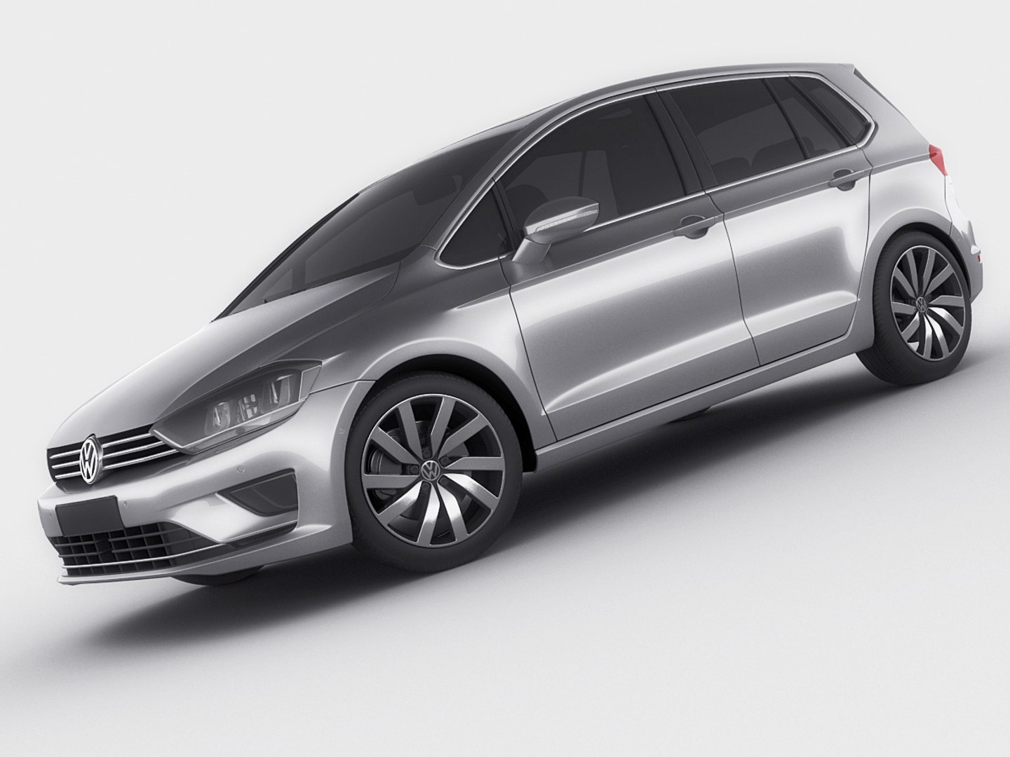 3d Model Of Golf Sportsvan Sport