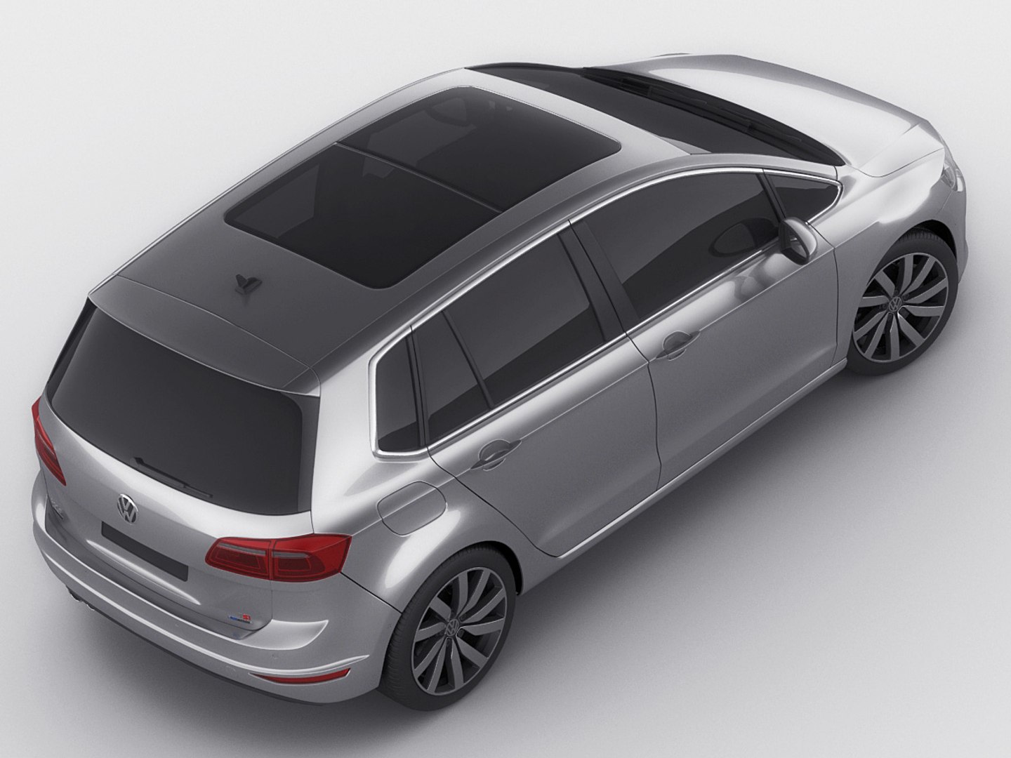 3d Model Of Golf Sportsvan Sport