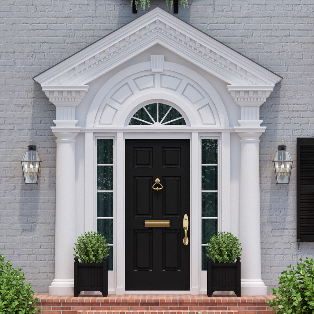 3D Model Doors Windows Style Modern - TurboSquid 1152159