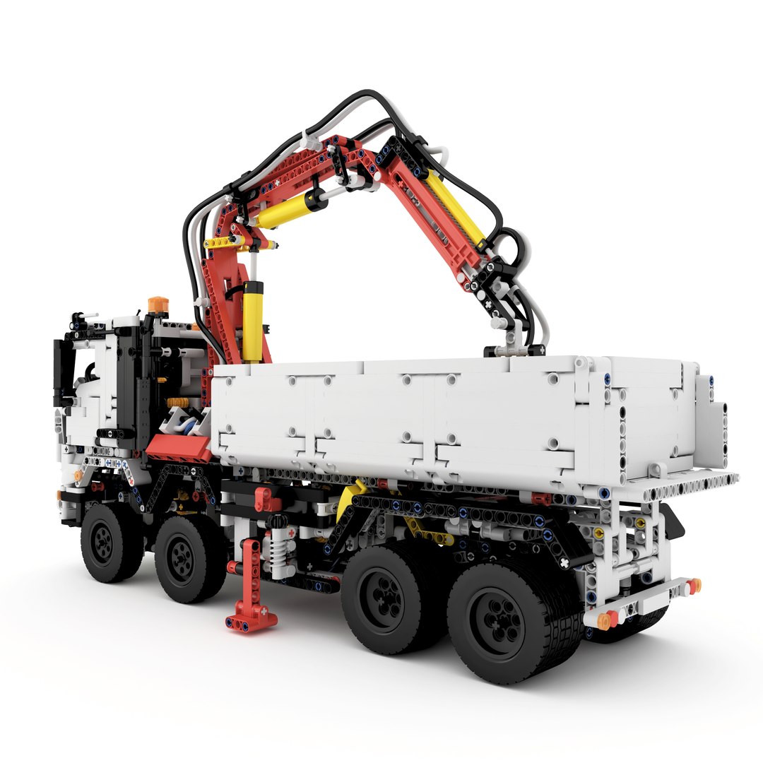 Lego Technic Lorry Crane Model 3D 3D Model - TurboSquid 2272895