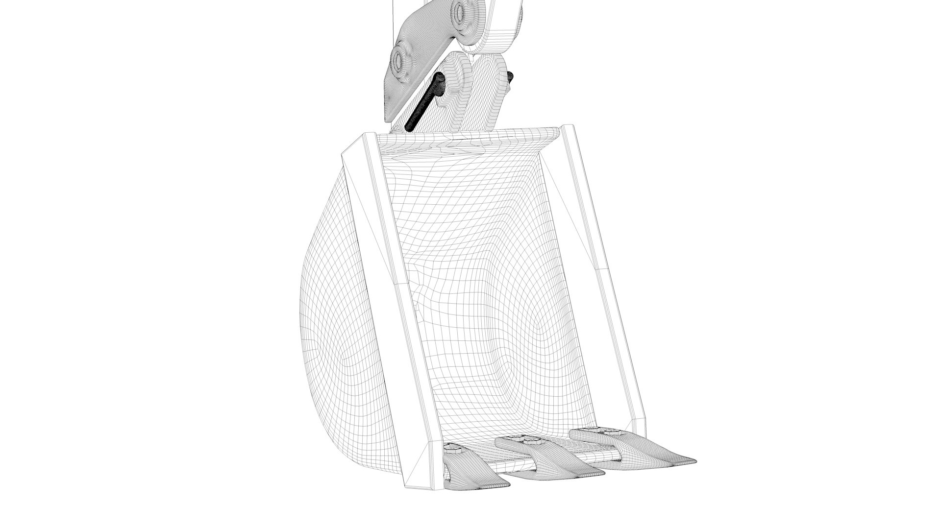 3D Excavator Bucket Model - TurboSquid 2101327