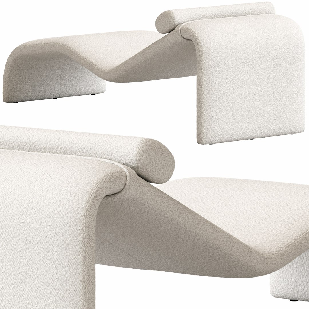 3D Coco Republic Matador Chaise model - TurboSquid 2165561