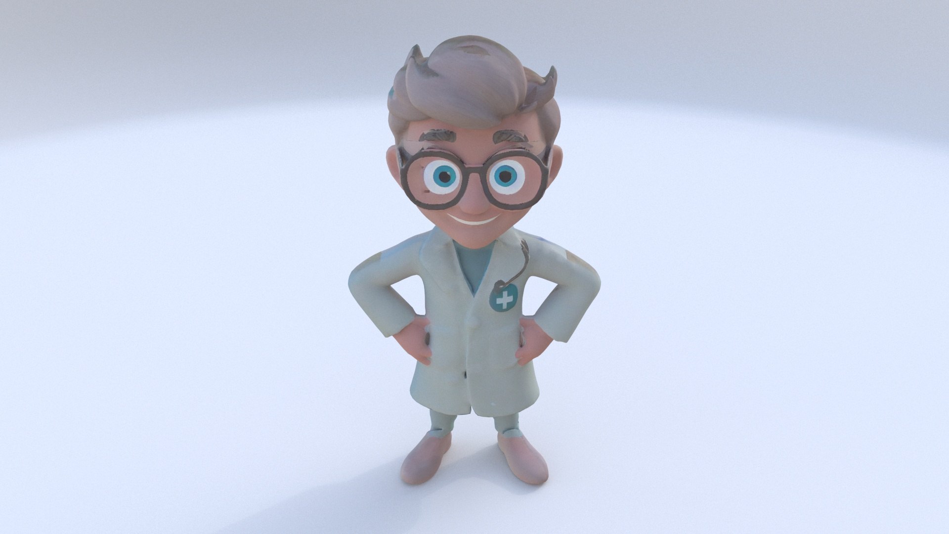 Pharmacist Male 3D Model - TurboSquid 2333483