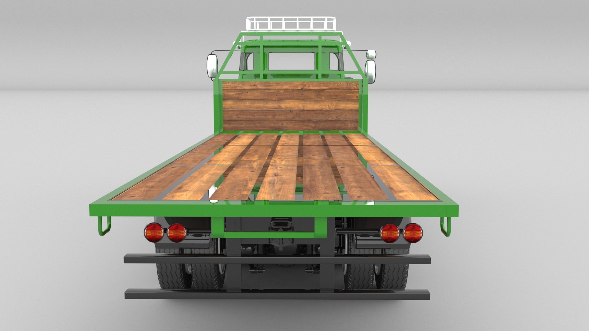 1975 Generic Flatbed Truck 3D Model - TurboSquid 2070685