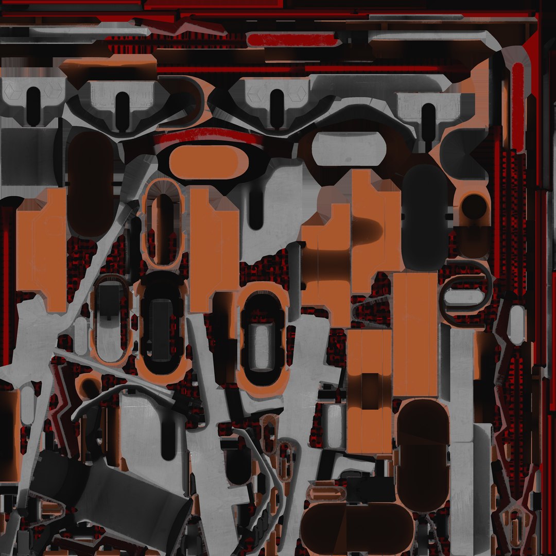 SCI-FI Containner prop space ship 3D model - TurboSquid 2112629