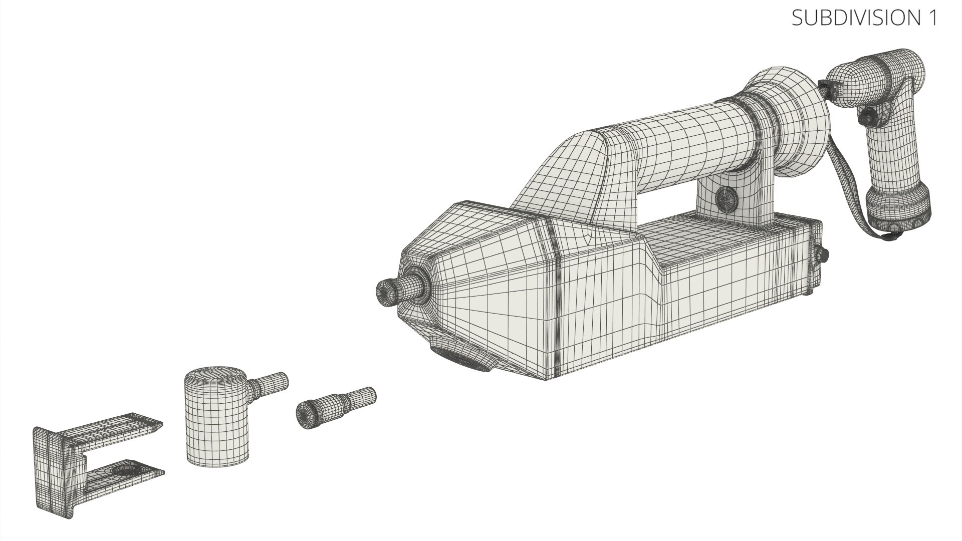 PROENGIN AP2C Chemical Agent Detector With Adapter Set 3D - TurboSquid ...